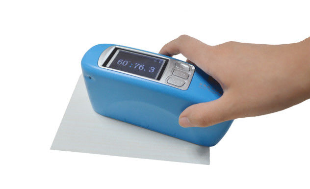 파란 ISO 2813 페인트 소형 광택 미터 페인트 및 와니스 20 60 및 85도